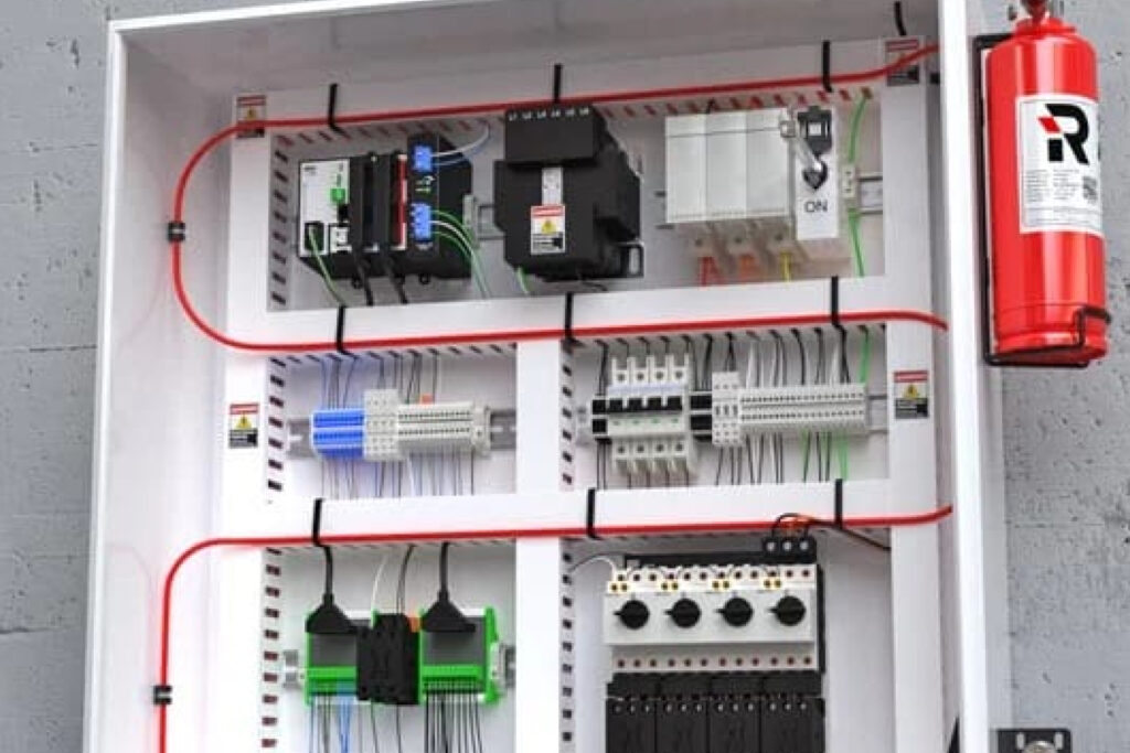 Electrical Panel Fire Suppression System – Retrofit